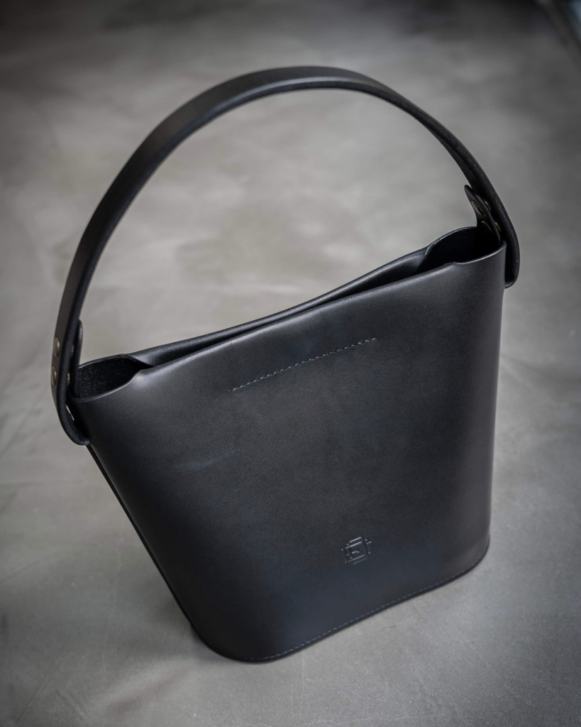 Leather Bucket Bag